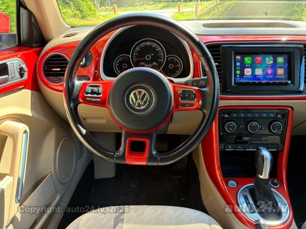 Orange Volkswagen Beetle 2018 in Tartu, with an engine capacity of 1.20 L and mileage of 124 thousand km for 14999 €, photo 6 on AUTOMOTO.COM.LV