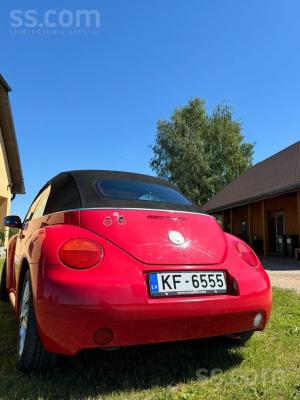Красный Фольксваген Битл 2004 в Рига, объемом двигателя 1.60 л и пробегом 151 тыс. км за 4500 €, фото 8 на AUTOMOTO.COM.LV
