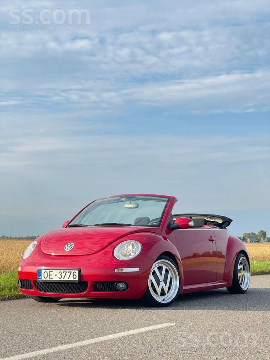 Sarkans Volkswagen Beetle 2008 Daugavpils, ar dzinēja tilpumu 2.00 L un nobraukumu 176 tūkst. km par 6700 €, foto 4 vietnē AUTOMOTO.COM.LV