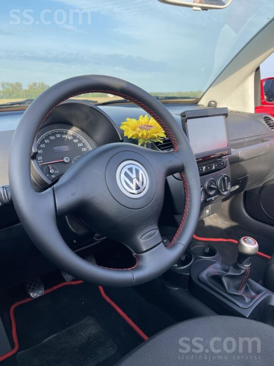 Sarkans Volkswagen Beetle 2008 Daugavpils, ar dzinēja tilpumu 2.00 L un nobraukumu 176 tūkst. km par 6700 €, foto 11 vietnē AUTOMOTO.COM.LV