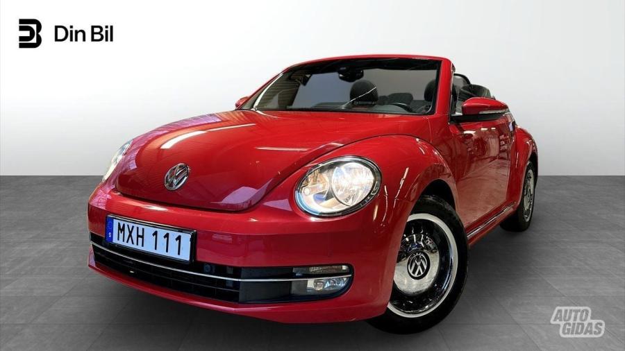Sarkans Volkswagen Beetle 2016 Kauņa, ar dzinēja tilpumu 0.00 L un nobraukumu 49 tūkst. km par 27344 €, foto 1 vietnē AUTOMOTO.COM.LV