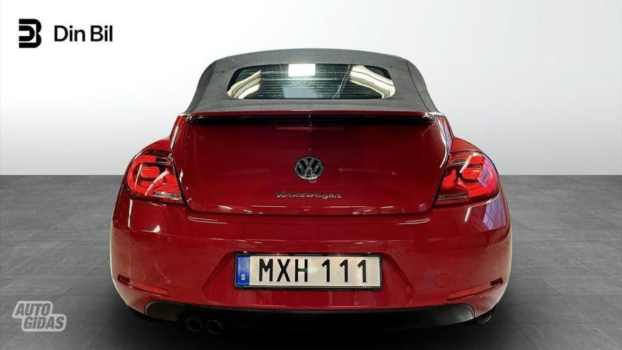 Sarkans Volkswagen Beetle 2016 Kauņa, ar dzinēja tilpumu 0.00 L un nobraukumu 49 tūkst. km par 27344 €, foto 5 vietnē AUTOMOTO.COM.LV