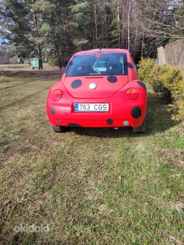 Sarkans Volkswagen Beetle 1999 Rakvere, ar dzinēja tilpumu 1.90 L un nobraukumu 0 tūkst. km par 1500 €, foto 4 vietnē AUTOMOTO.COM.LV