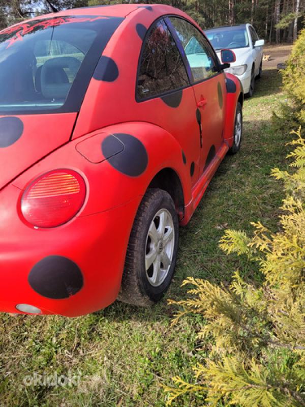 Sarkans Volkswagen Beetle 1999 Rakvere, ar dzinēja tilpumu 1.90 L un nobraukumu 0 tūkst. km par 1500 €, foto 5 vietnē AUTOMOTO.COM.LV