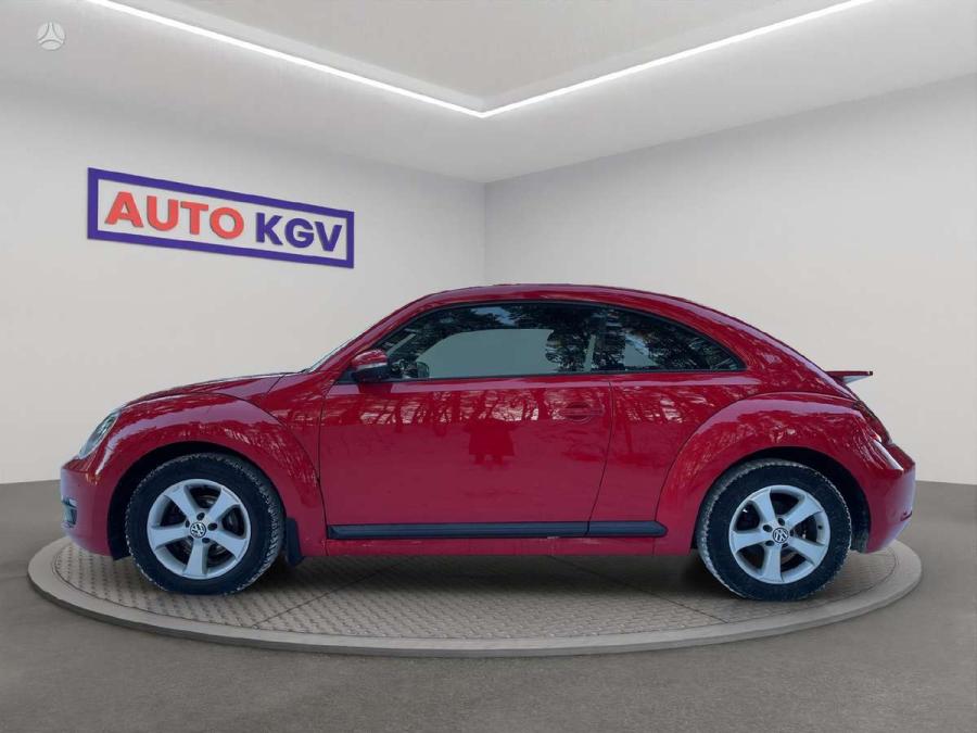 Sarkans Volkswagen Beetle 2012 Viļņa, ar dzinēja tilpumu 1.20 L un nobraukumu 164 tūkst. km par 5899 €, foto 2 vietnē AUTOMOTO.COM.LV