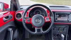 Red Volkswagen Beetle 2015 in Liepaja, with an engine capacity of 1.20 L and mileage of 157 thousand km for 7999 €, photo 12 on AUTOMOTO.COM.LV
