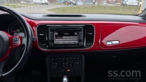 Red Volkswagen Beetle 2015 in Liepaja, with an engine capacity of 1.20 L and mileage of 157 thousand km for 7999 €, photo 13 on AUTOMOTO.COM.LV