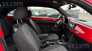 Red Volkswagen Beetle 2015 in Liepaja, with an engine capacity of 1.20 L and mileage of 157 thousand km for 7999 €, photo 17 on AUTOMOTO.COM.LV