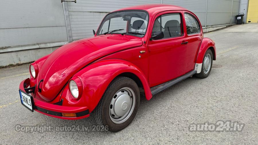 Sarkans Volkswagen Beetle 1998 Pērnava, ar dzinēja tilpumu 1.60 L un nobraukumu 27 tūkst. km par 19999 €, foto 1 vietnē AUTOMOTO.COM.LV