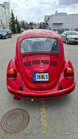 Sarkans Volkswagen Beetle 1998 Pērnava, ar dzinēja tilpumu 1.60 L un nobraukumu 27 tūkst. km par 19999 €, foto 5 vietnē AUTOMOTO.COM.LV
