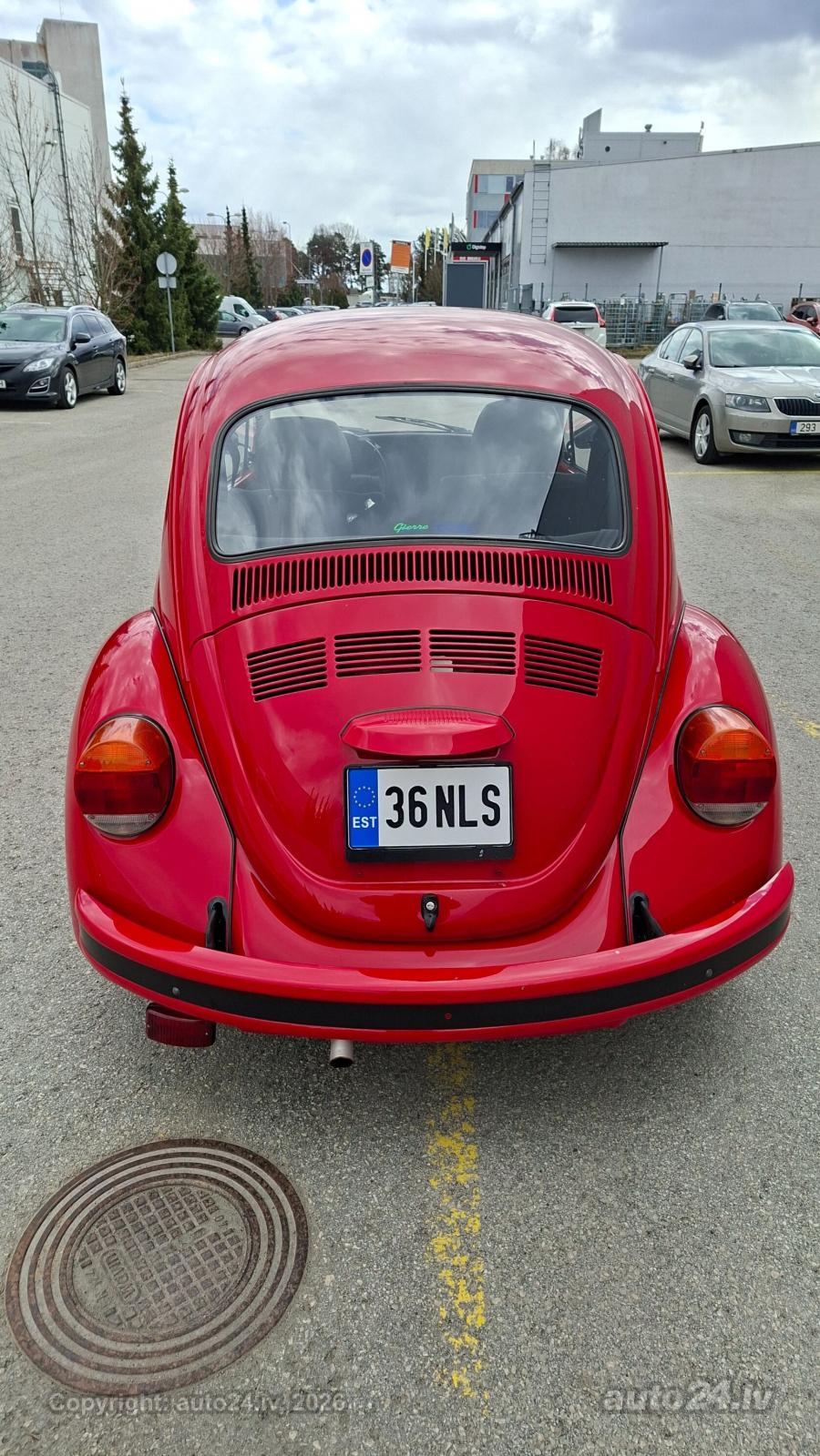 Sarkans Volkswagen Beetle 1998 Pērnava, ar dzinēja tilpumu 1.60 L un nobraukumu 27 tūkst. km par 19999 €, foto 5 vietnē AUTOMOTO.COM.LV