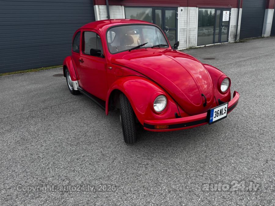Red Volkswagen Beetle 1998 in Tallinn, with an engine capacity of 1.60 L and mileage of 27 thousand km for 11000 €, photo 3 on AUTOMOTO.COM.LV