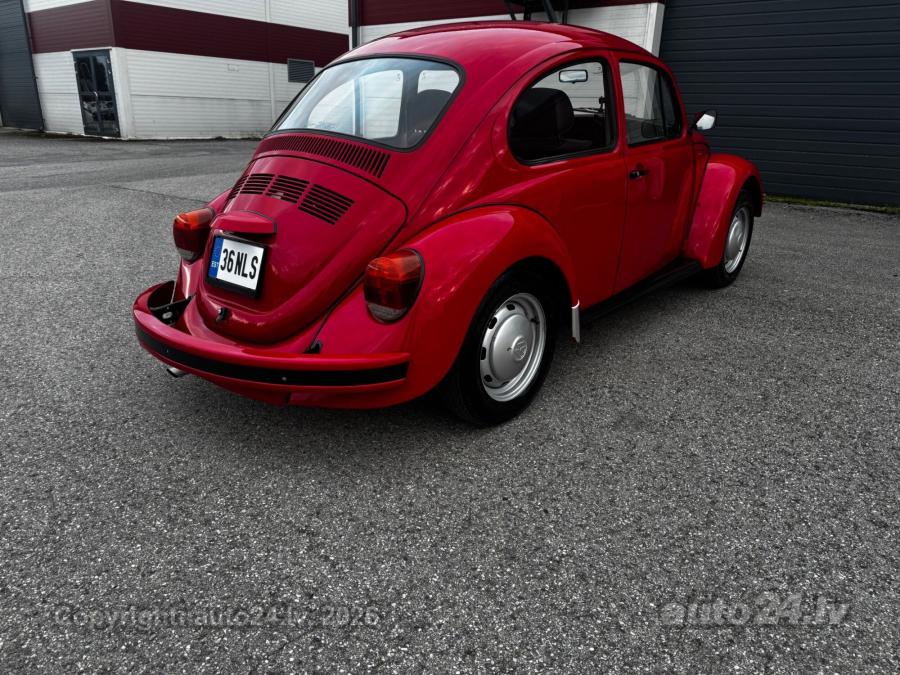 Red Volkswagen Beetle 1998 in Tallinn, with an engine capacity of 1.60 L and mileage of 27 thousand km for 11000 €, photo 4 on AUTOMOTO.COM.LV