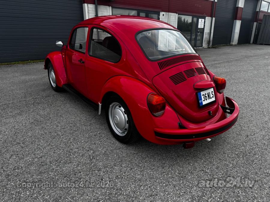 Red Volkswagen Beetle 1998 in Tallinn, with an engine capacity of 1.60 L and mileage of 27 thousand km for 11000 €, photo 5 on AUTOMOTO.COM.LV