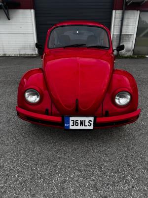 Red Volkswagen Beetle 1998 in Tallinn, with an engine capacity of 1.60 L and mileage of 27 thousand km for 11000 €, photo 6 on AUTOMOTO.COM.LV