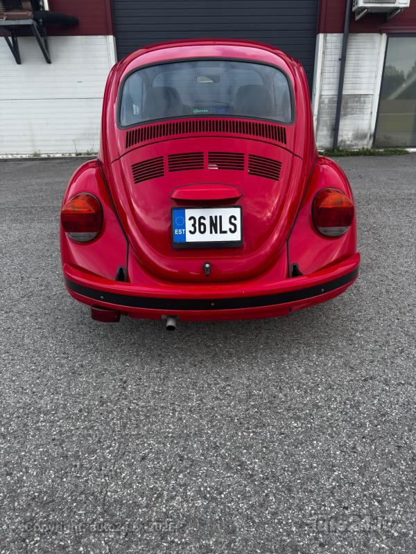 Sarkans Volkswagen Beetle 1998 Tallina, ar dzinēja tilpumu 1.60 L un nobraukumu 27 tūkst. km par 11000 €, foto 6 vietnē AUTOMOTO.COM.LV
