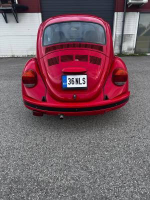 Red Volkswagen Beetle 1998 in Tallinn, with an engine capacity of 1.60 L and mileage of 27 thousand km for 11000 €, photo 7 on AUTOMOTO.COM.LV