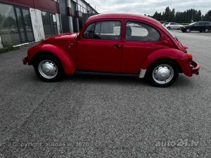 Red Volkswagen Beetle 1998 in Tallinn, with an engine capacity of 1.60 L and mileage of 27 thousand km for 11000 €, photo 9 on AUTOMOTO.COM.LV