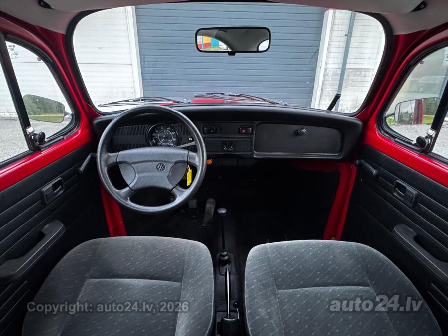 Red Volkswagen Beetle 1998 in Tallinn, with an engine capacity of 1.60 L and mileage of 27 thousand km for 11000 €, photo 12 on AUTOMOTO.COM.LV
