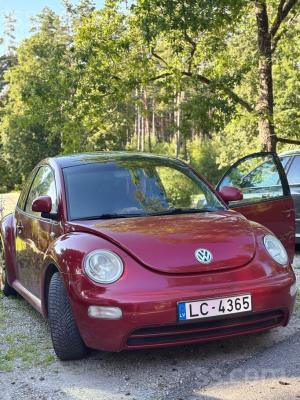 Sarkans Volkswagen Beetle 2000 Valka, ar dzinēja tilpumu 2.00 L un nobraukumu 165 tūkst. km par 1500 €, foto  vietnē AUTOMOTO.COM.LV