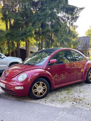 Red Volkswagen Beetle 2000 in Valka, with an engine capacity of 2.00 L and mileage of 165 thousand km for 1500 €, photo 3 on AUTOMOTO.COM.LV