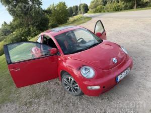 Red Volkswagen Beetle 2000 in Madona, with an engine capacity of 1.90 L and mileage of 322 thousand km for 800 €, photo 4 on AUTOMOTO.COM.LV