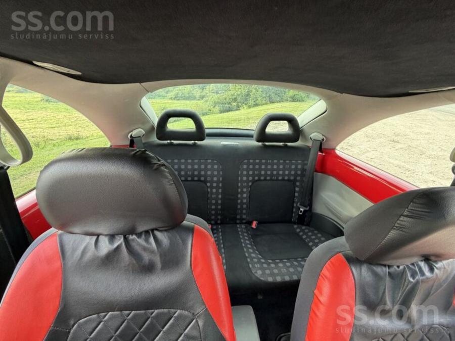 Red Volkswagen Beetle 2000 in Madona, with an engine capacity of 1.90 L and mileage of 322 thousand km for 800 €, photo 9 on AUTOMOTO.COM.LV
