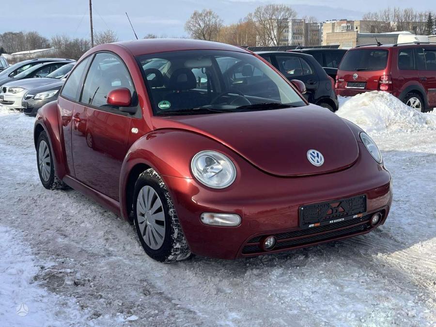 Sarkans Volkswagen Beetle 2002 Kretinga, ar dzinēja tilpumu 2.00 L un nobraukumu 161 tūkst. km par 2250 €, foto 3 vietnē AUTOMOTO.COM.LV