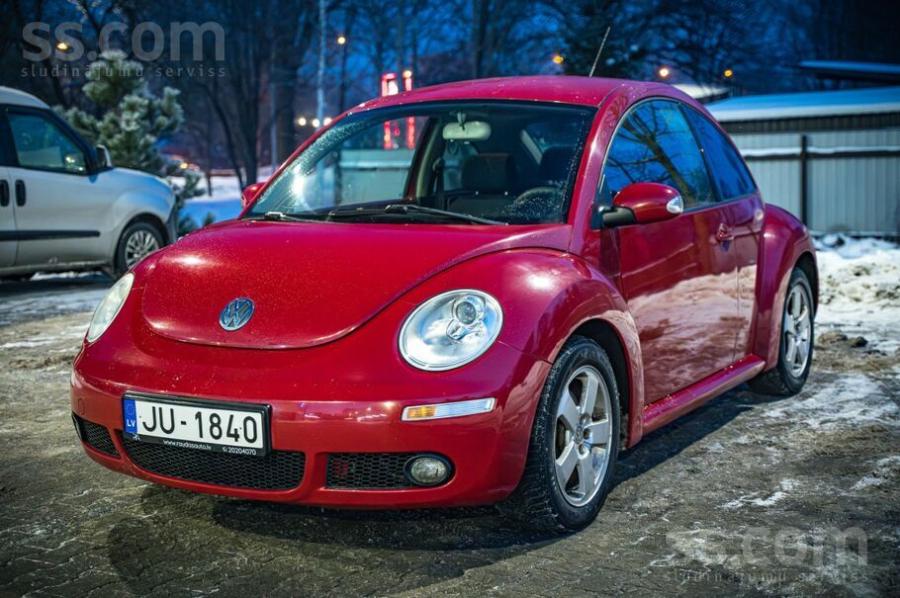 Sarkans Volkswagen Beetle 2007 Rīga, ar dzinēja tilpumu 1.60 L un nobraukumu 0 tūkst. km par 2290 €, foto 1 vietnē AUTOMOTO.COM.LV