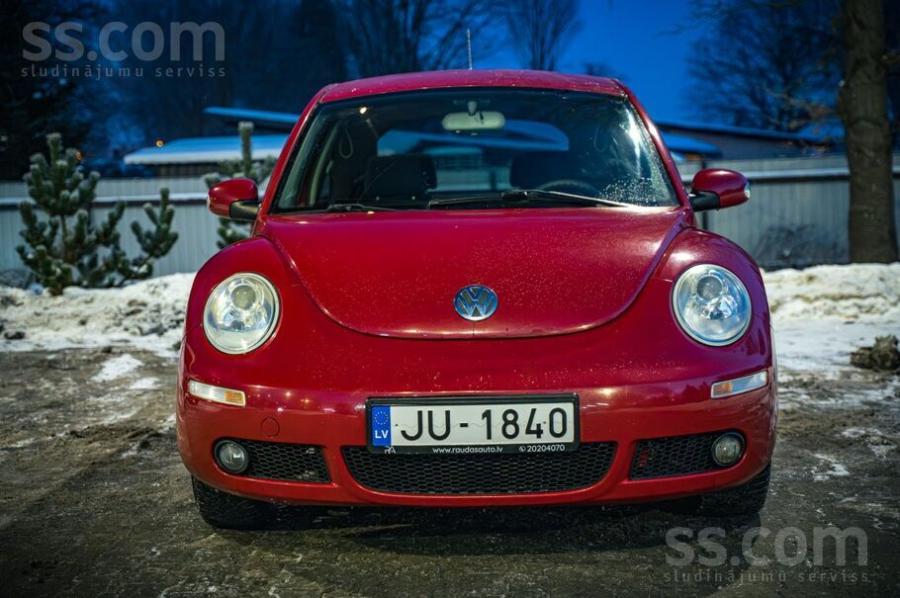 Sarkans Volkswagen Beetle 2007 Rīga, ar dzinēja tilpumu 1.60 L un nobraukumu 0 tūkst. km par 2290 €, foto 2 vietnē AUTOMOTO.COM.LV