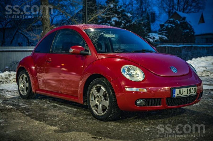 Sarkans Volkswagen Beetle 2007 Rīga, ar dzinēja tilpumu 1.60 L un nobraukumu 0 tūkst. km par 2290 €, foto 3 vietnē AUTOMOTO.COM.LV