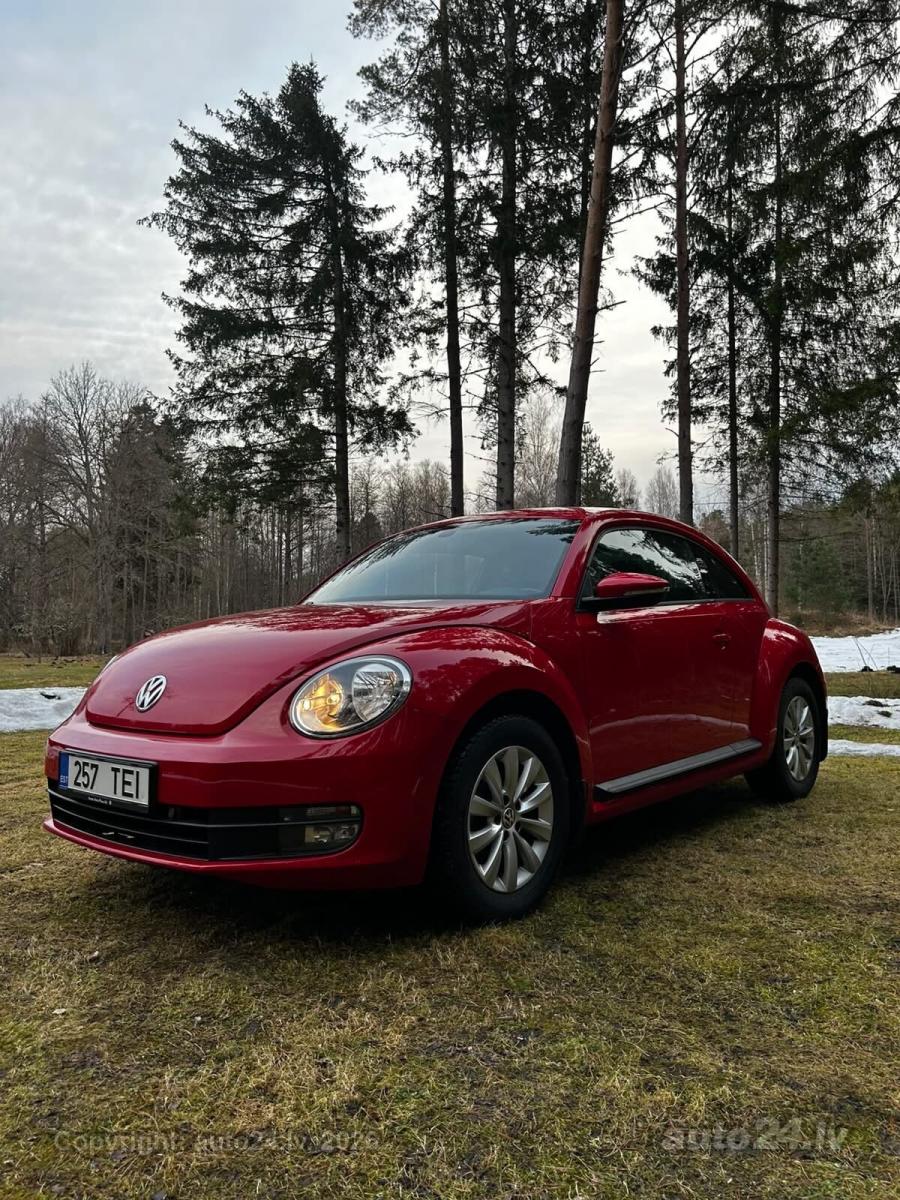 Red Volkswagen Beetle 2012 in Parnu, with an engine capacity of 1.20 L and mileage of 160 thousand km for 5400 €, photo 3 on AUTOMOTO.COM.LV