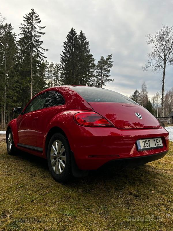 Red Volkswagen Beetle 2012 in Parnu, with an engine capacity of 1.20 L and mileage of 160 thousand km for 5400 €, photo 7 on AUTOMOTO.COM.LV