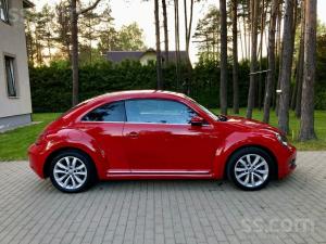 Red Volkswagen Beetle 2014 in Riga, with an engine capacity of 1.20 L and mileage of 200 thousand km for 5500 €, photo 11 on AUTOMOTO.COM.LV