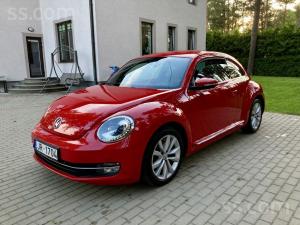 Red Volkswagen Beetle 2014 in Riga, with an engine capacity of 1.20 L and mileage of 200 thousand km for 5500 €, photo 17 on AUTOMOTO.COM.LV