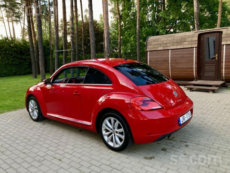 Red Volkswagen Beetle 2014 in Riga, with an engine capacity of 1.20 L and mileage of 200 thousand km for 5500 €, photo 19 on AUTOMOTO.COM.LV