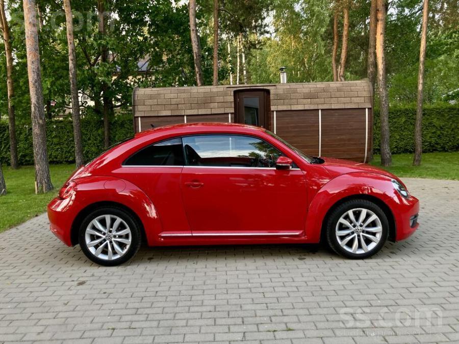 Red Volkswagen Beetle 2014 in Riga, with an engine capacity of 1.20 L and mileage of 200 thousand km for 5500 €, photo 20 on AUTOMOTO.COM.LV