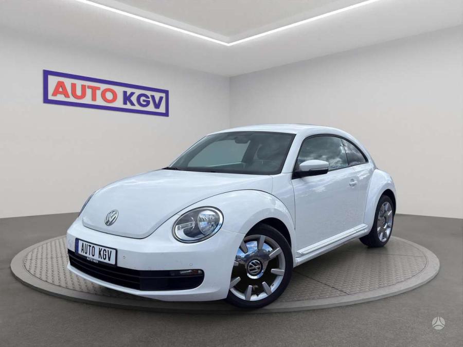 Balts Volkswagen Beetle 2012 Kauņa, ar dzinēja tilpumu 2.50 L un nobraukumu 158 tūkst. km par 6999 €, foto 1 vietnē AUTOMOTO.COM.LV