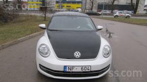 White Volkswagen Beetle 2013 in Riga, with an engine capacity of 1.60 L and mileage of 254 thousand km for 6350 €, photo 29 on AUTOMOTO.COM.LV
