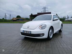 Balts Volkswagen Beetle 2013 Tauragė, ar dzinēja tilpumu 1.60 L un nobraukumu 206 tūkst. km par 3800 €, foto  vietnē AUTOMOTO.COM.LV