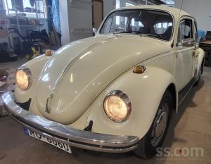 Balts Volkswagen Beetle 1969 Daugavpils, ar dzinēja tilpumu 1.50 L un nobraukumu 41 tūkst. km par 12500 €, foto  vietnē AUTOMOTO.COM.LV