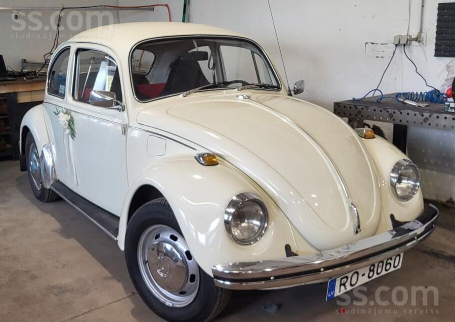 Balts Volkswagen Beetle 1969 Daugavpils, ar dzinēja tilpumu 1.50 L un nobraukumu 41 tūkst. km par 12500 €, foto 3 vietnē AUTOMOTO.COM.LV