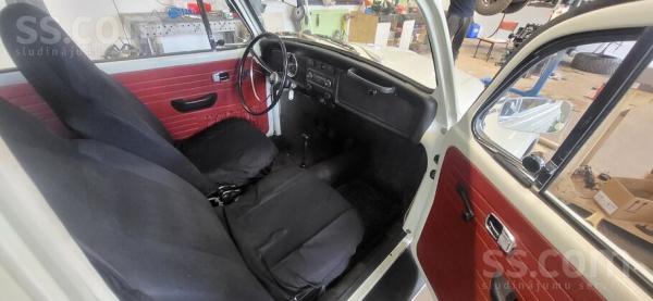 Volkswagen Beetle 1969 Daugavpils vietnē Balts Volkswagen Beetle 1969 Daugavpils, ar dzinēja tilpumu 1.50 L un nobraukumu 41 tūkst. km par 12500 €, foto 7 vietnē AUTOMOTO.COM.LV