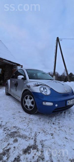 Balts Volkswagen Beetle 2000 Tukums, ar dzinēja tilpumu 1.90 L un nobraukumu 490 tūkst. km par 700 €, foto  vietnē AUTOMOTO.COM.LV