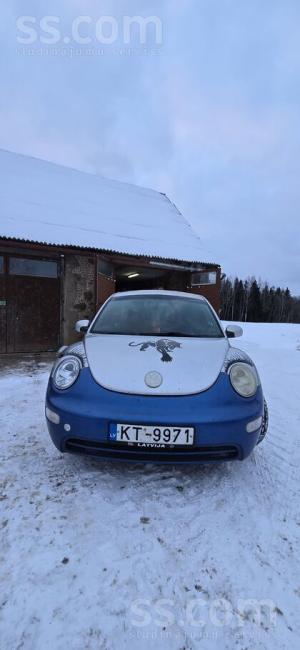 Balts Volkswagen Beetle 2000 Tukums, ar dzinēja tilpumu 1.90 L un nobraukumu 490 tūkst. km par 700 €, foto 3 vietnē AUTOMOTO.COM.LV