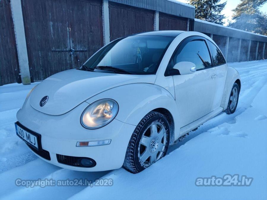 Balts Volkswagen Beetle 2008 Tallina, ar dzinēja tilpumu 1.60 L un nobraukumu 196 tūkst. km par 3800 €, foto 1 vietnē AUTOMOTO.COM.LV