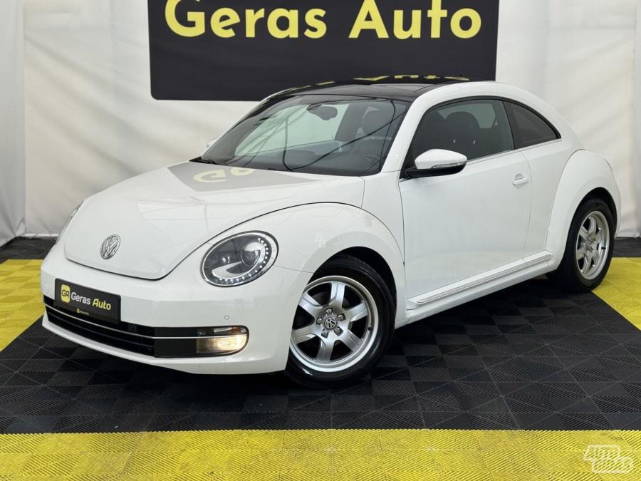 White Volkswagen Beetle 2012 in Avizieniai, with an engine capacity of 2.00 L and mileage of 250 thousand km for 7200 €, photo 1 on AUTOMOTO.COM.LV