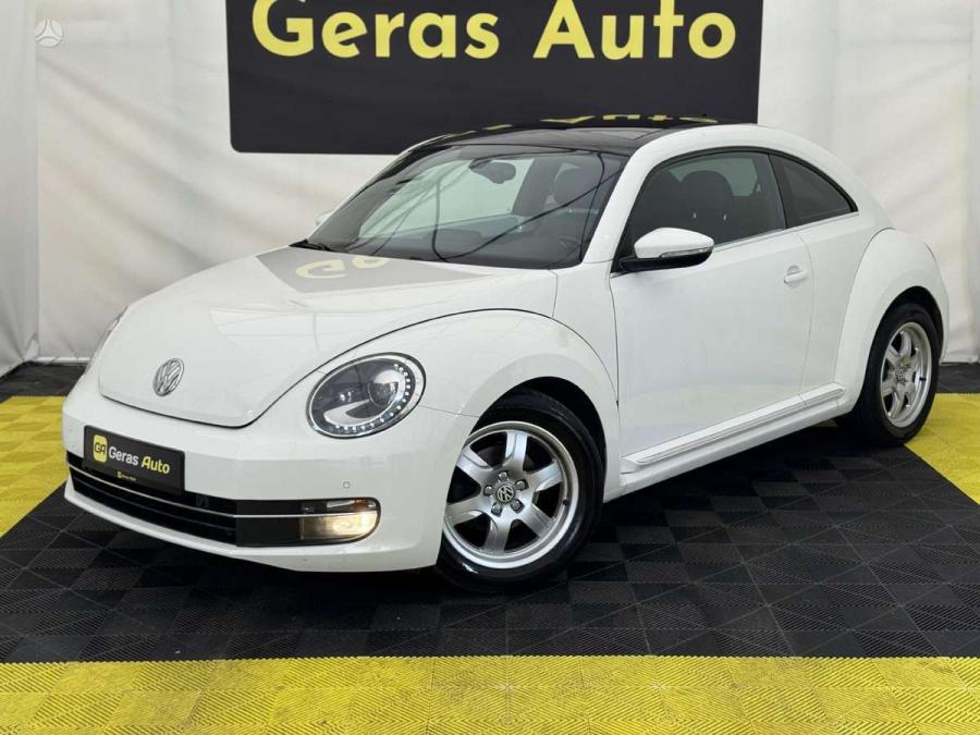 Balts Volkswagen Beetle 2012 Viļņa, ar dzinēja tilpumu 1.97 L un nobraukumu 250 tūkst. km par 7200 €, foto 1 vietnē AUTOMOTO.COM.LV