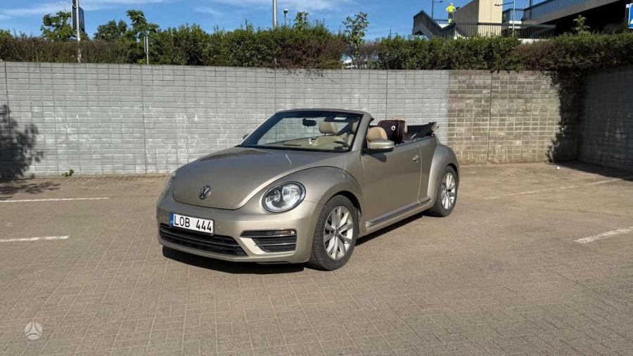 Yellow Volkswagen Beetle 2013 in Vilnius, with an engine capacity of 1.97 L and mileage of 185 thousand km for 8000 €, photo 7 on AUTOMOTO.COM.LV