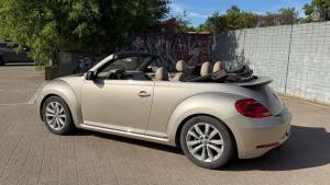 Yellow Volkswagen Beetle 2013 in Vilnius, with an engine capacity of 1.97 L and mileage of 185 thousand km for 8000 €, photo 8 on AUTOMOTO.COM.LV
